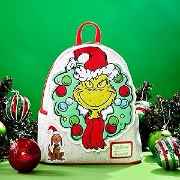 Loungefly | Bags | Loungeflydr Seuss Grinch Backpack | Poshmark